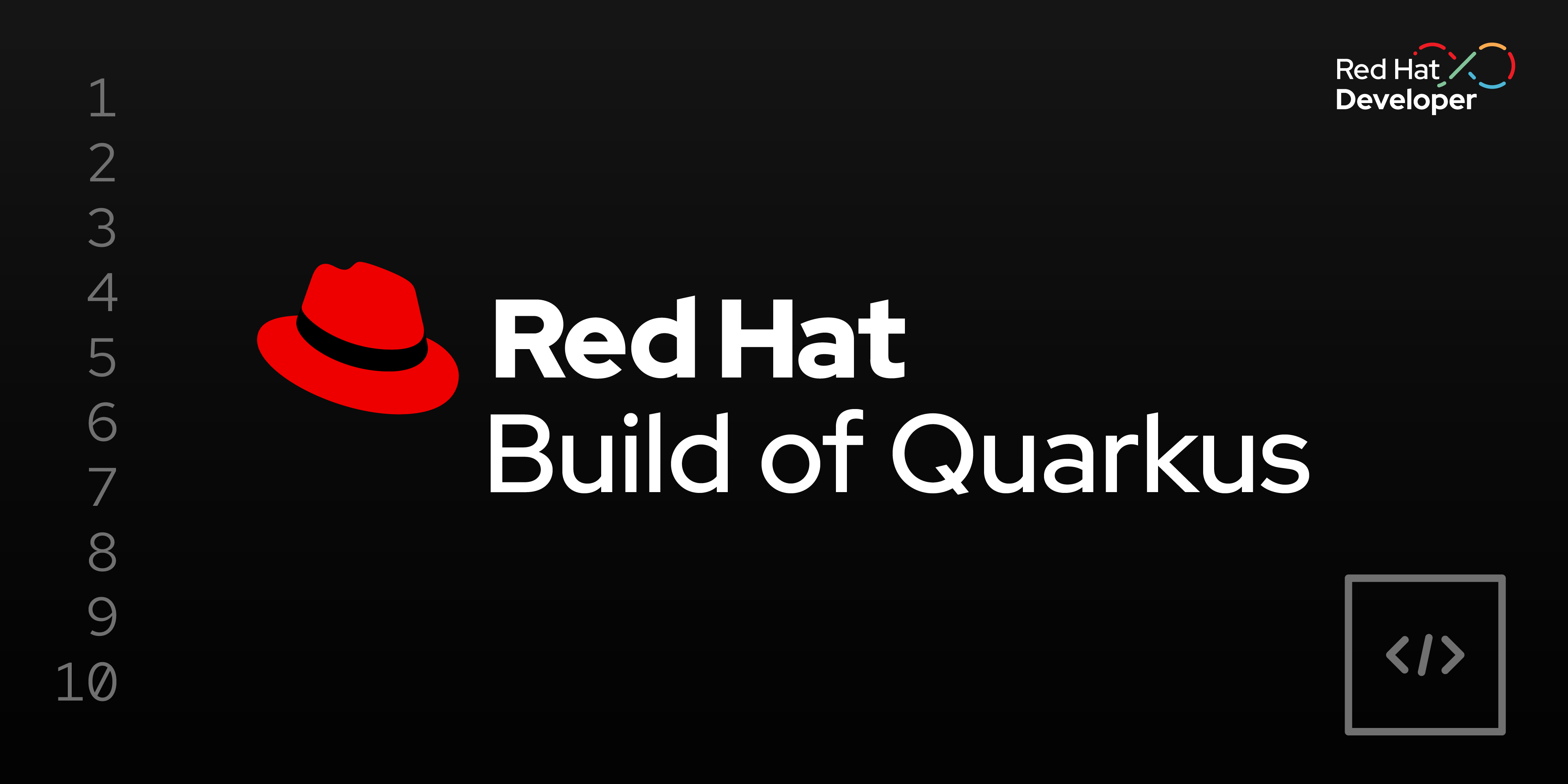 Red Hat Build Of Quarkus Kubernetes Native Java Red Hat Developer